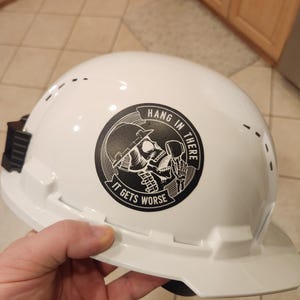 Construction Sticker, Blue-collar Sticker, Funny Jobsite, Roofer ...