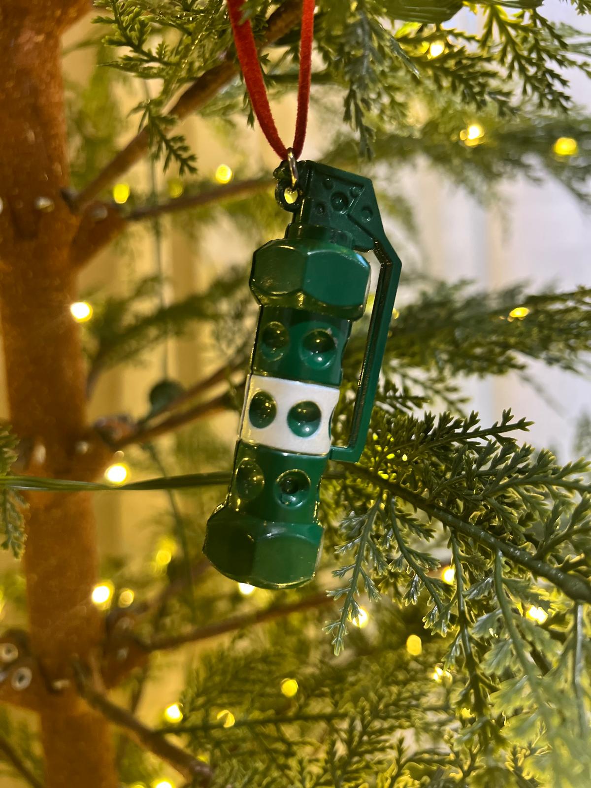 Tactical Christmas Ornaments, Christmas Tree Grenade, Smoke Grenade ...