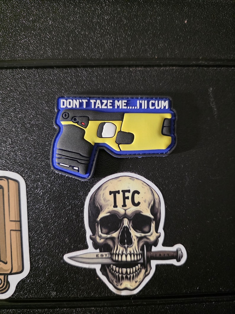 Don't Taze Me Patch – Funny Taser-inspired Morale Patch | Tactical ...