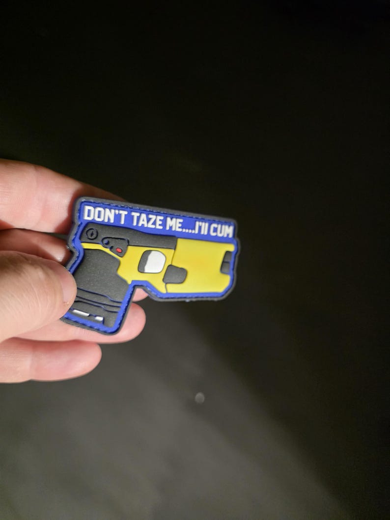 Don't Taze Me Patch – Funny Taser-inspired Morale Patch | Tactical ...
