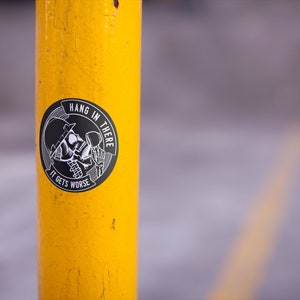 Construction Sticker, Blue-collar Sticker, Funny Jobsite, Roofer ...