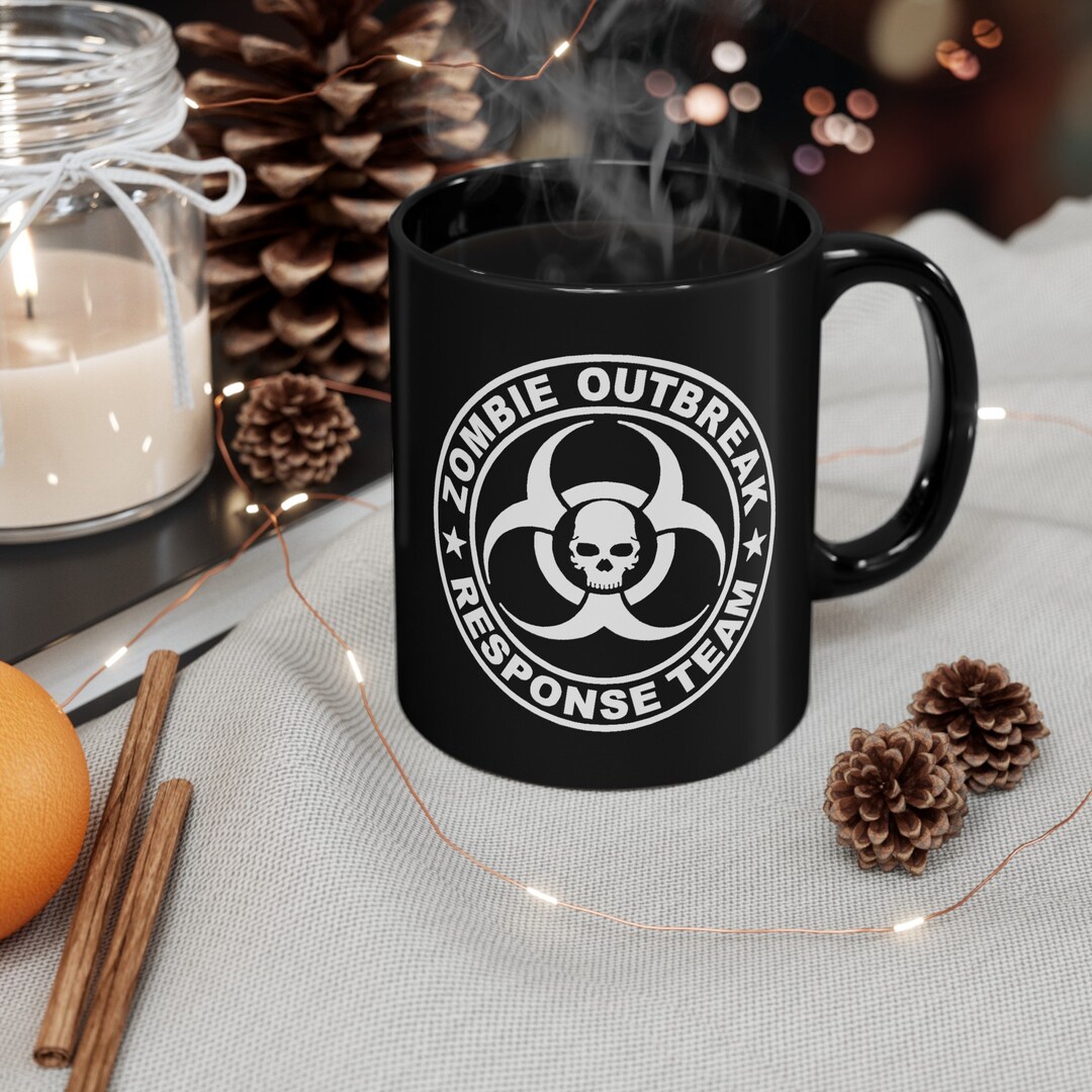 Zombie Outbreak Response Team Coffee Mug, Zombie Mug, Tactical Coffee ...