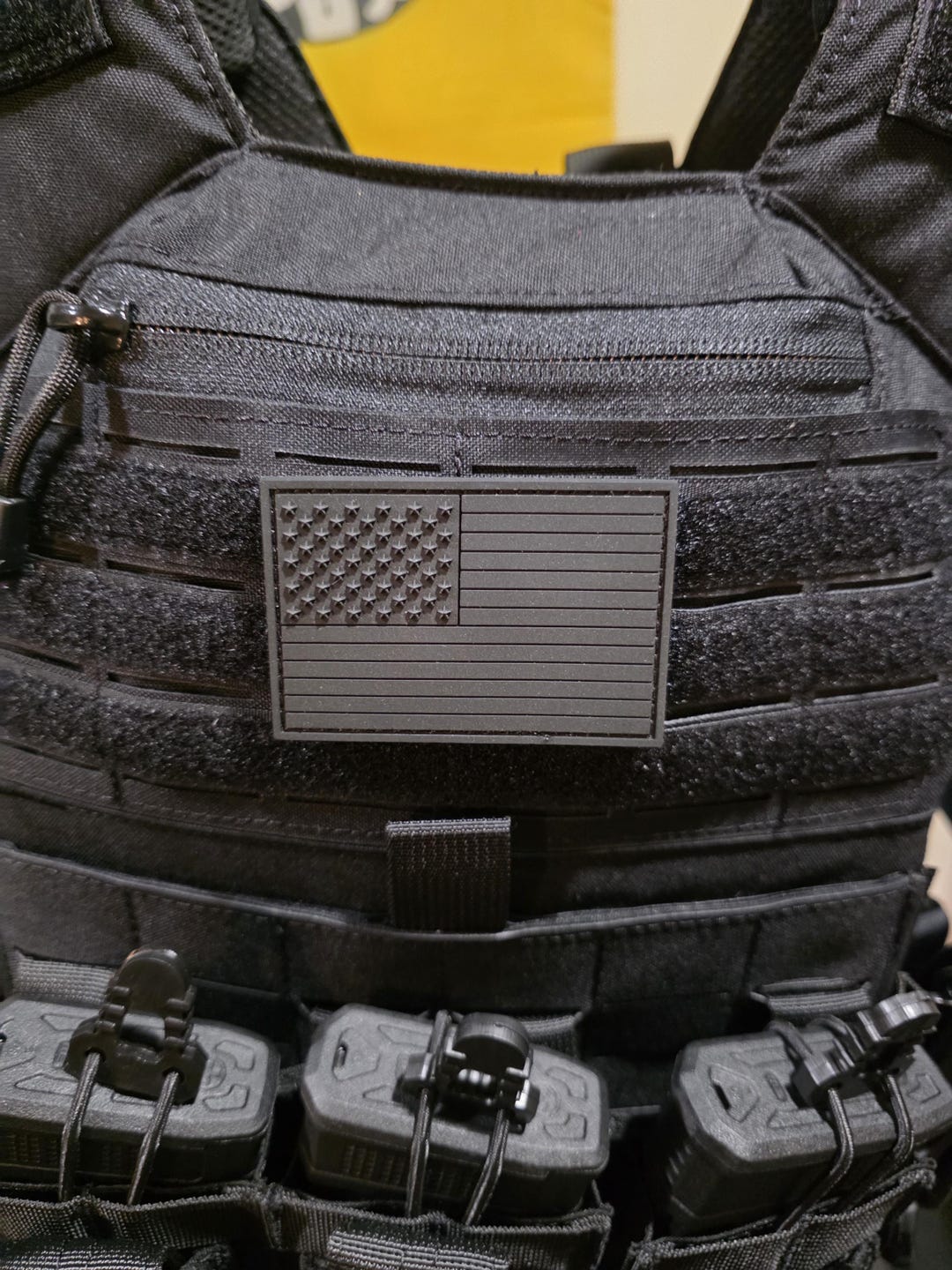 Blackout USA Flag Patch – “raise the Black Flag” | Tactical Morale ...