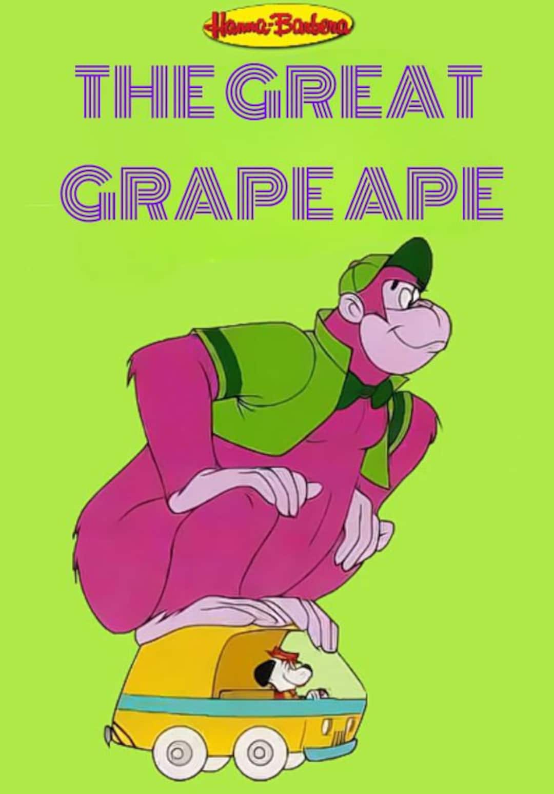 The Great Grape Ape Animated Series - Etsy