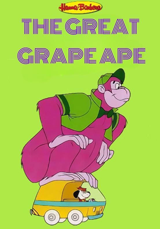 The Great Grape Ape Animated Series - Etsy