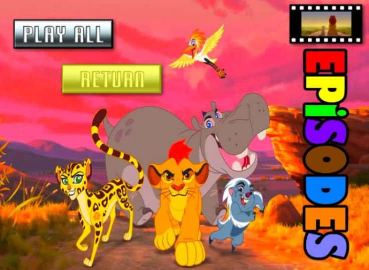 The Lion Guard Animated Series Etsy