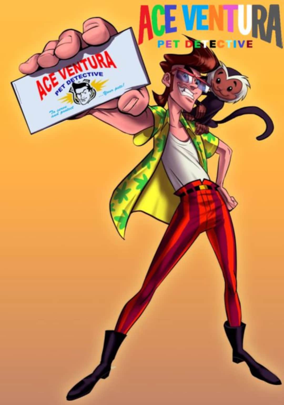 Ace Ventura Animated Series - Etsy