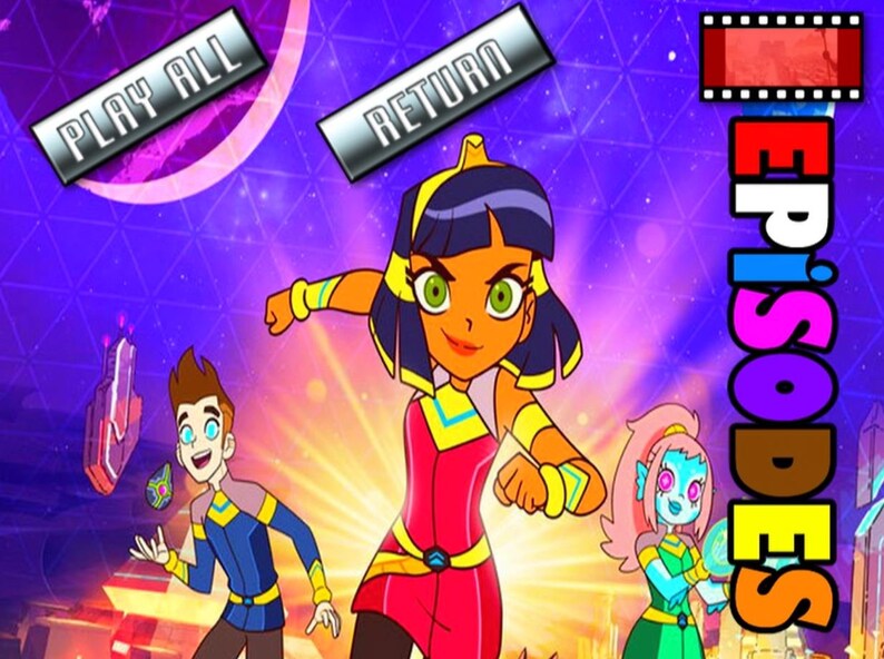 Cleopatra in Space Animated Series - Etsy