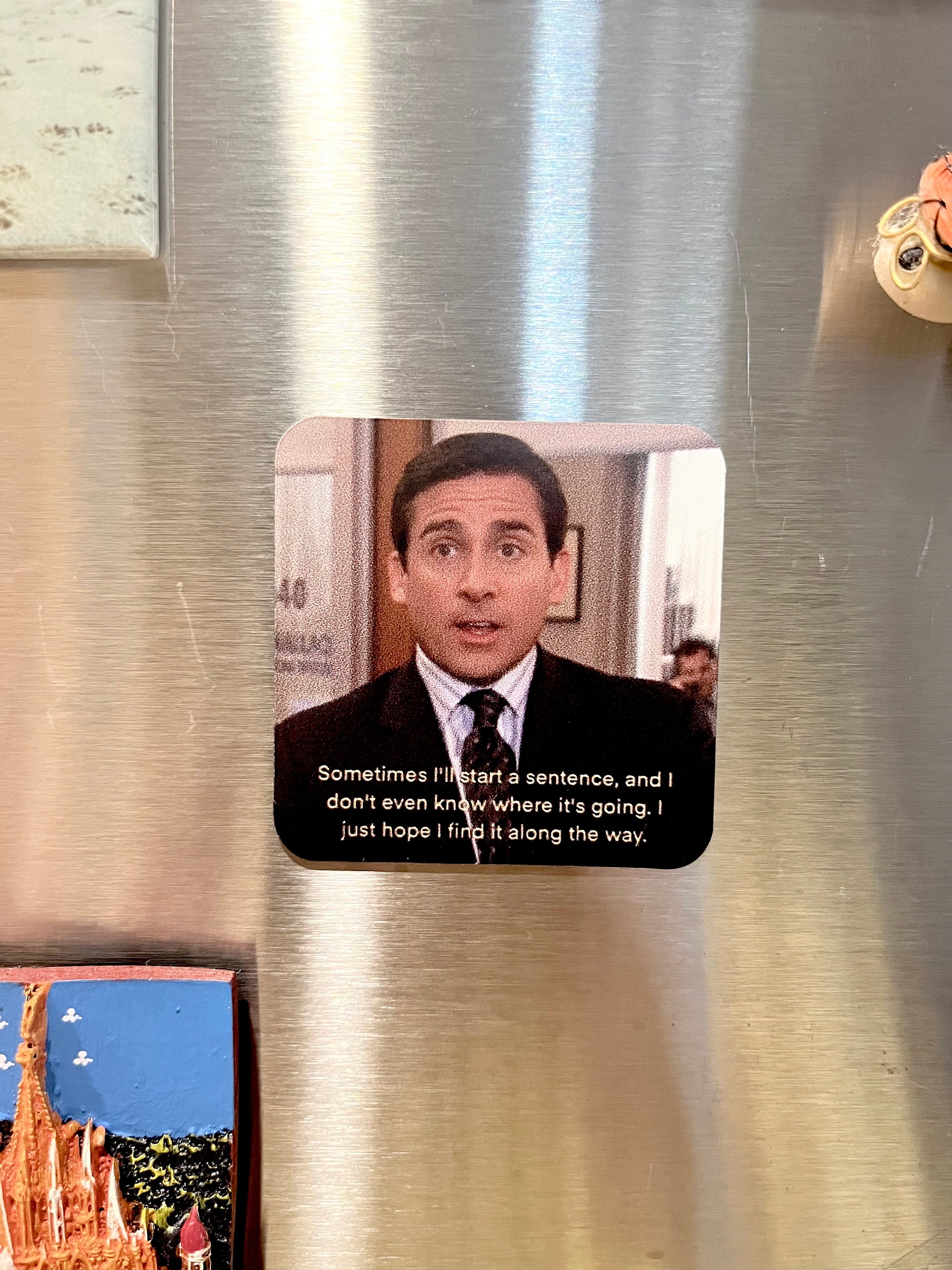 The Office Magnet | Michael Scott | Start A Sentence | Dunder Mifflin ...