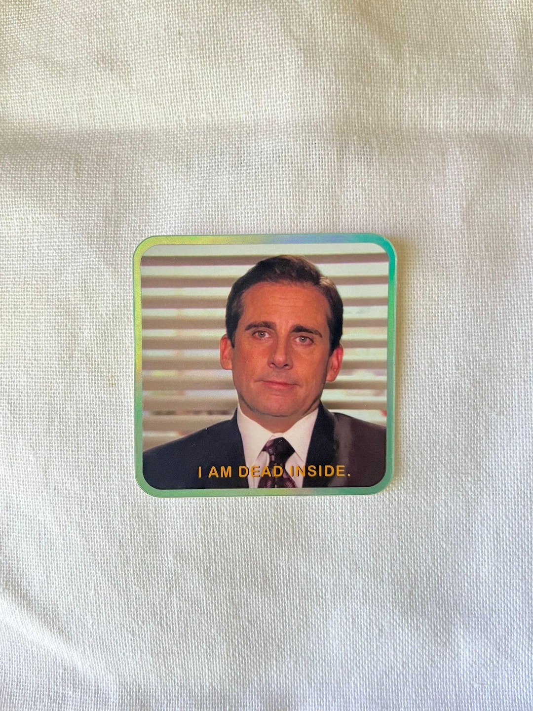 Sticker the Office ‘dead Inside’ / the Office / the Office Quote Decal ...