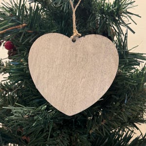 Beautiful Two Layer Heart Shaped Christmas Ornament. Holiday Decor Two ...