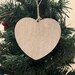Beautiful Two Layer Heart Shaped Christmas Ornament. Holiday Decor Two ...