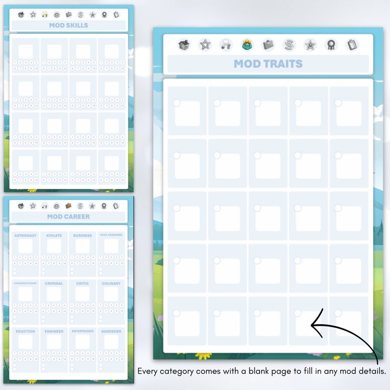 Ultimate Sims 4 Planner, Super Sim Challenge, Sims Planner, Sims ...