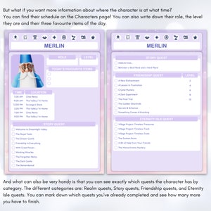 Ultimate Dreamlight Valley Planner & Tracker, All in One DDV Guide ...