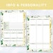The Sims 4 Biography Tracker, Sim Profile Planner, Sims and Pets - Etsy