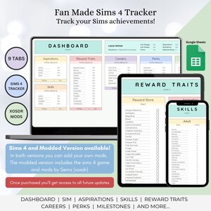 The Sims 4 Tracker, Sims 4 Legacy Gameplay, Super Sim Challenge Tracker ...