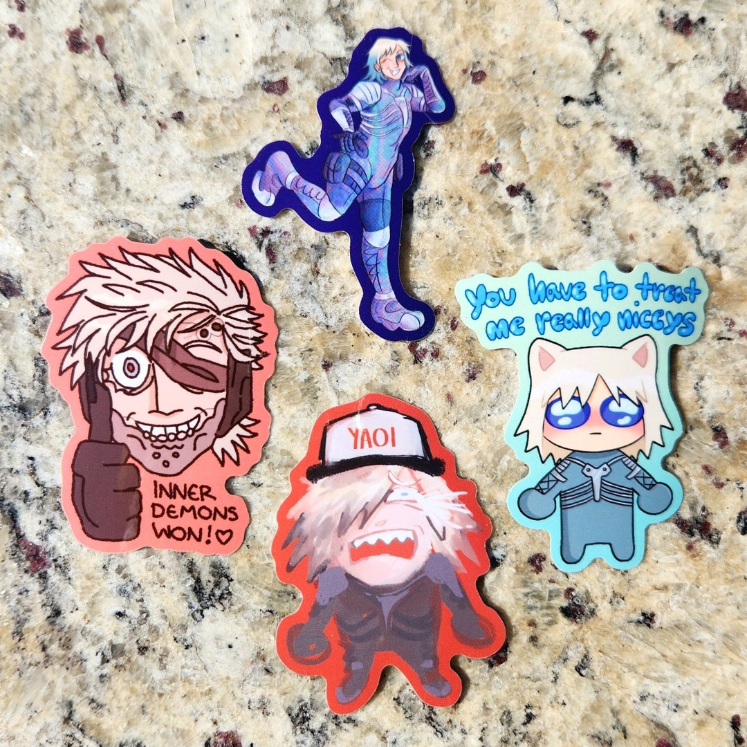 Raiden Bonanza MGS2/MGR Stickers - Etsy