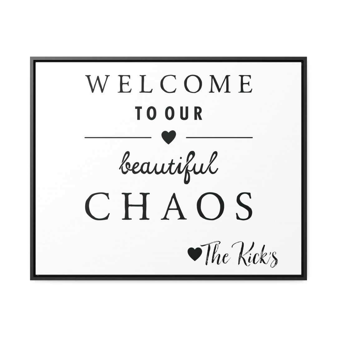Personalized Canvas, Personalized Welcome Sign, Welcome to Our ...