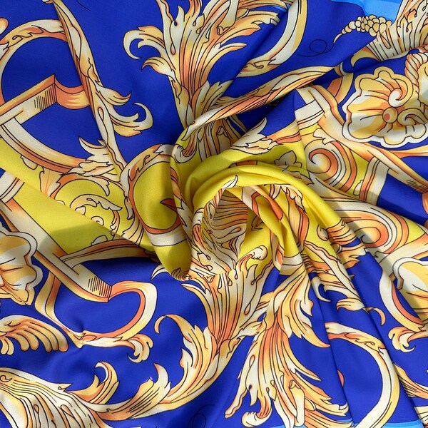 Versace Fabric - Etsy
