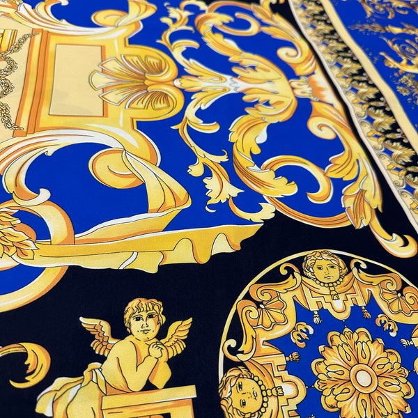 Versace Fabric - Etsy
