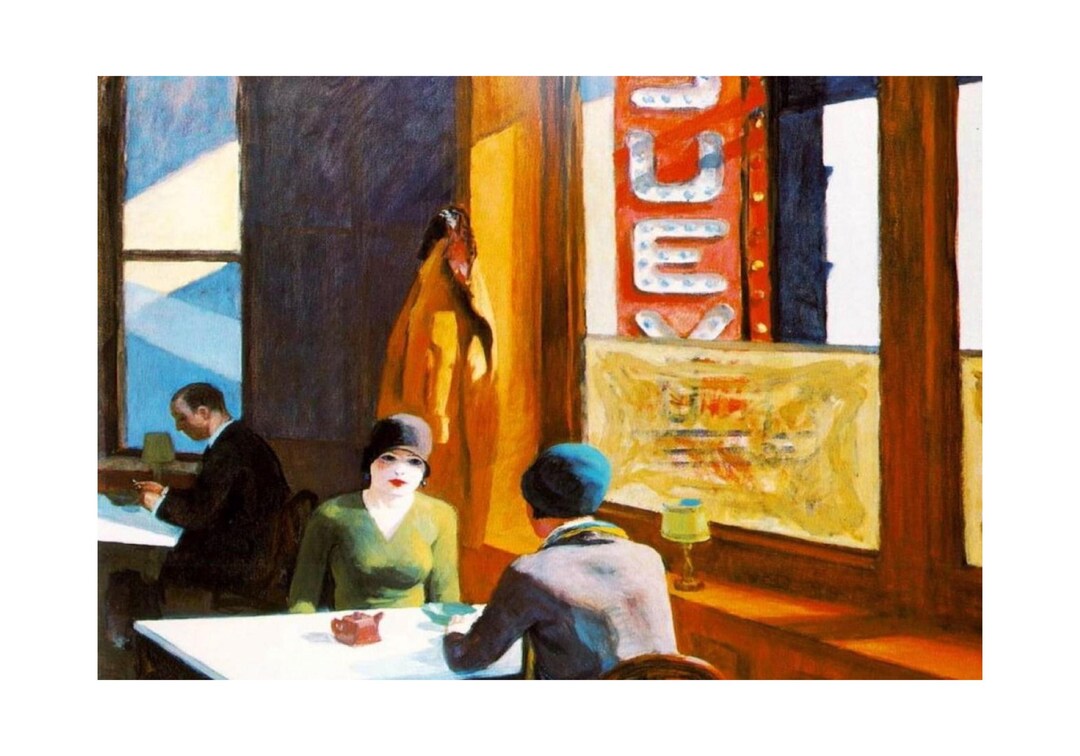 Edward Hopper Wall Art, Edward Hopper Painting, Edward Hopper Canvas ...