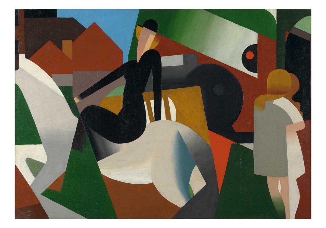 René Magritte the Horsewoman lÉcuyère, 1922 Canvas Print, René Magritte ...