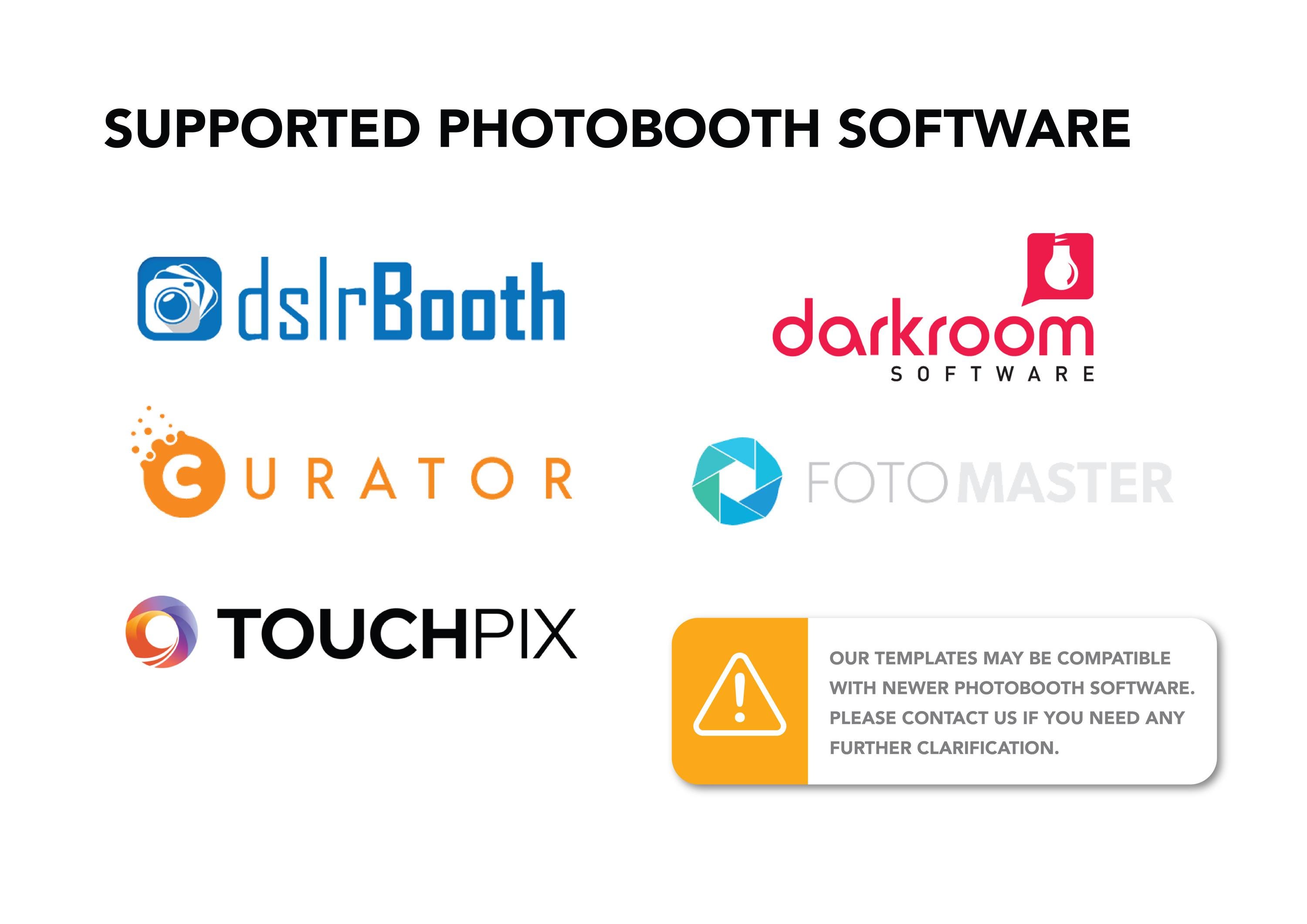 Wedding Photobooth Template Wedding Photo Booth Template Just Married ...