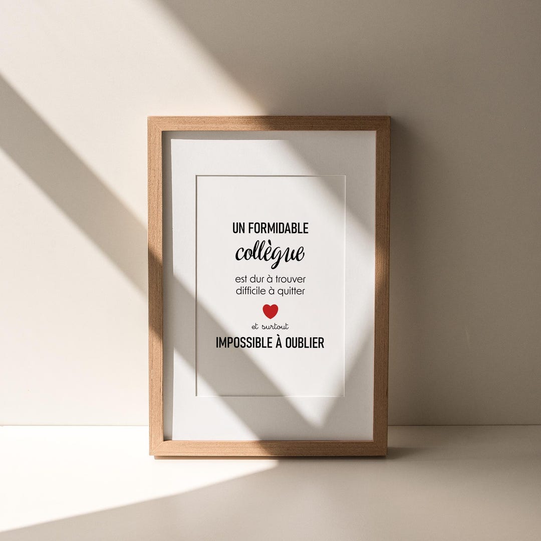 Great Colleague Male Colleague Photo Frame, Work Gift, Retirement ...