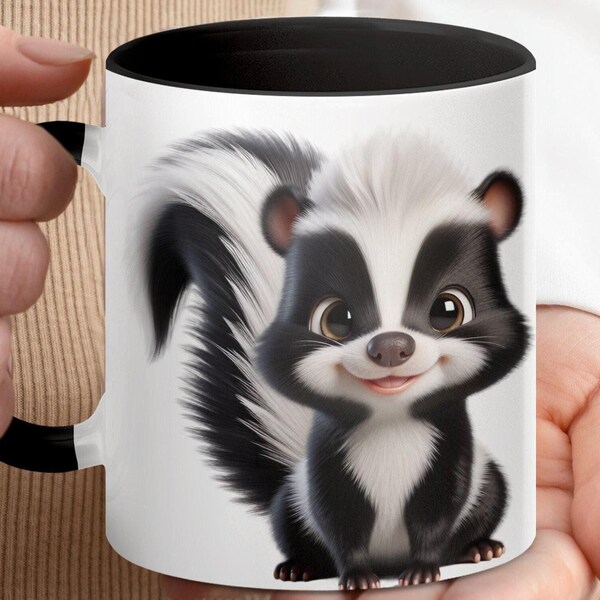 Ceramic Skunk - Etsy