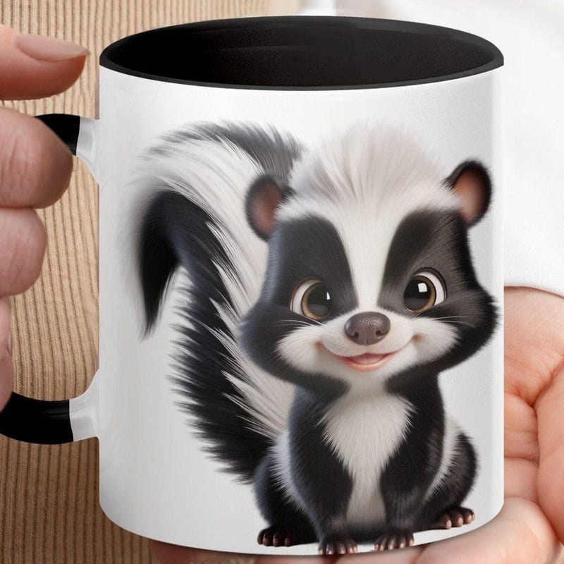 Ceramic Skunk - Etsy