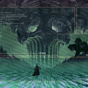 Hades and Cerberus in Styx Underworld - Hercules - Disney Lorcana ...