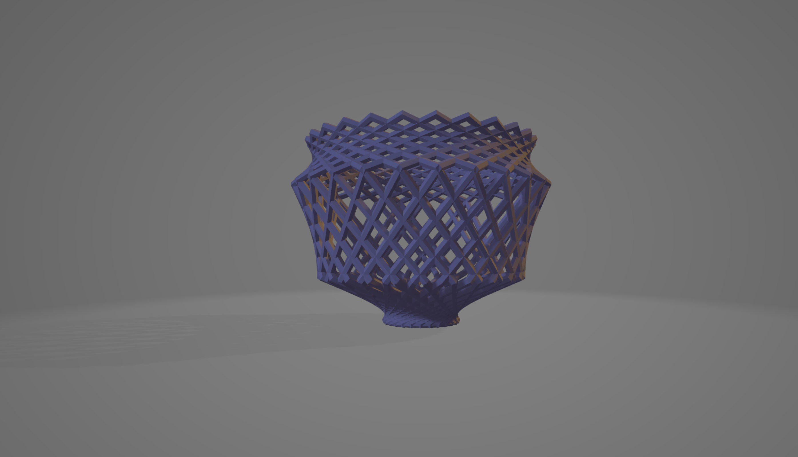 Chic Woven Style Basket 3D Print STL - Etsy