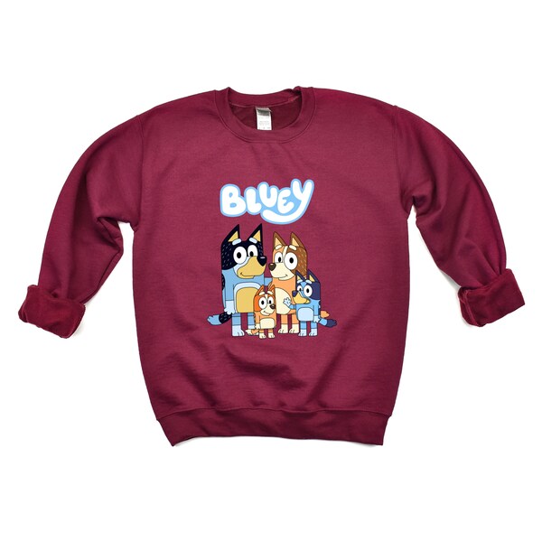 Bluey Girls Sweater - Etsy