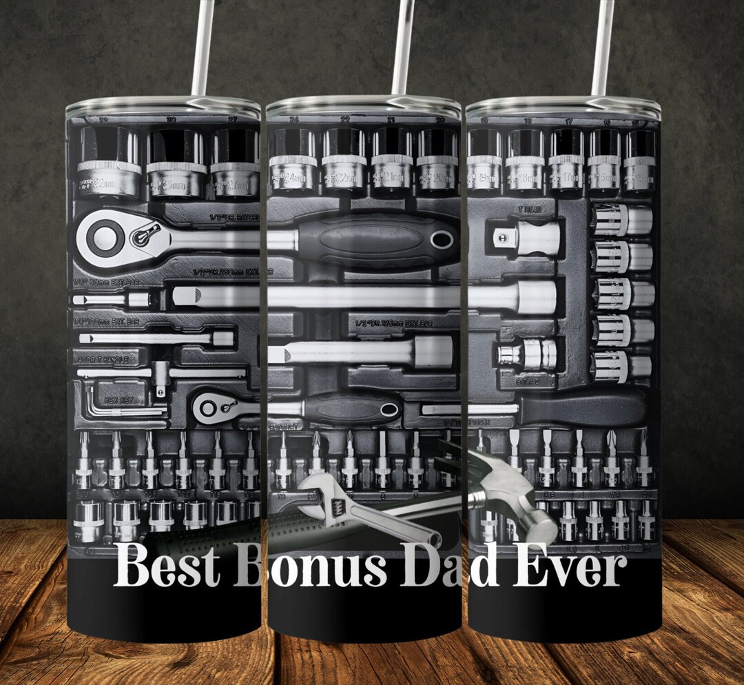 Bonus Dad Tools Tumbler Wrap: Sublimation PNG (digital Download) - Etsy
