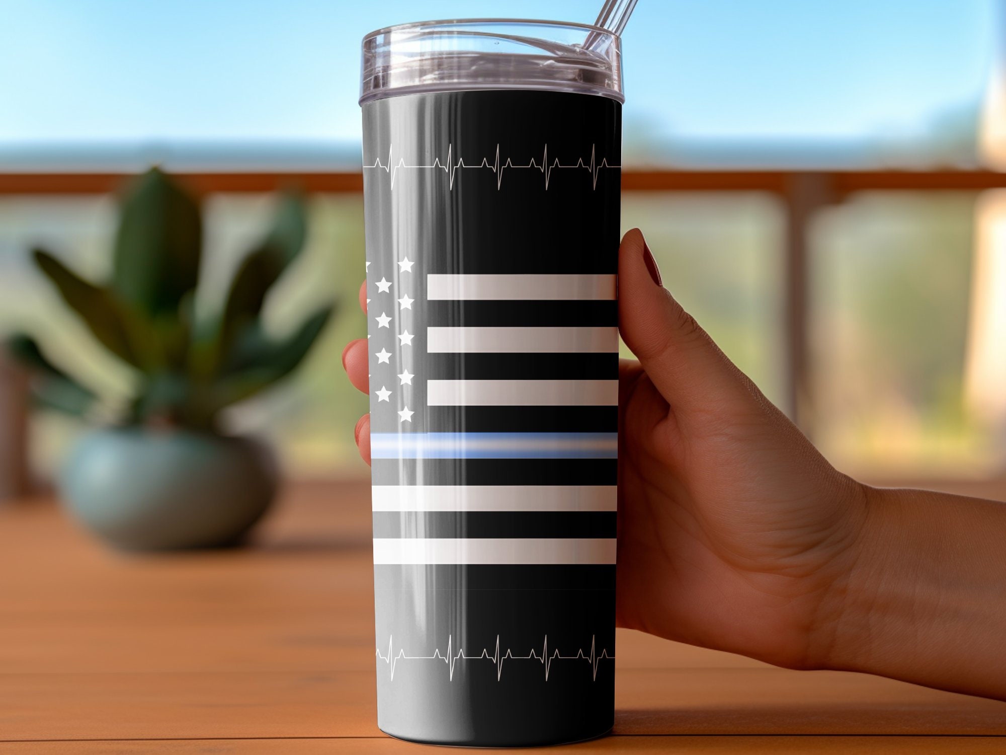 EMS Paramedic USA Flag Tumbler Wrap Sublimation Digital Download PNG ...