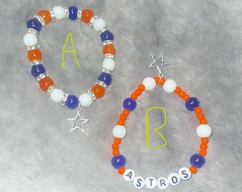Houston Astros Bracelet - Etsy
