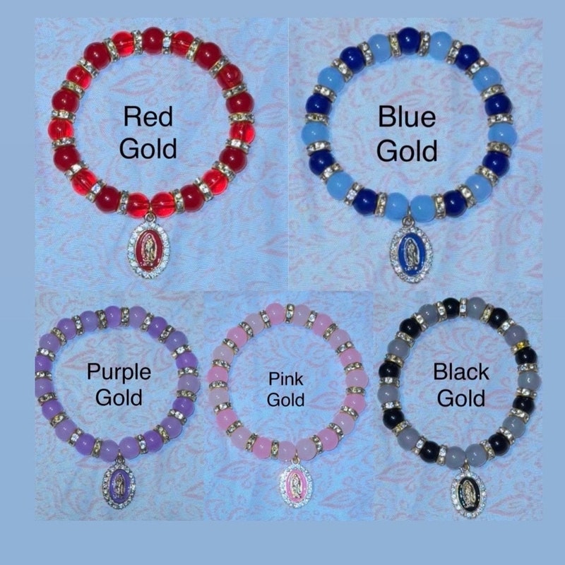 Virgin Mary Bracelet - Etsy