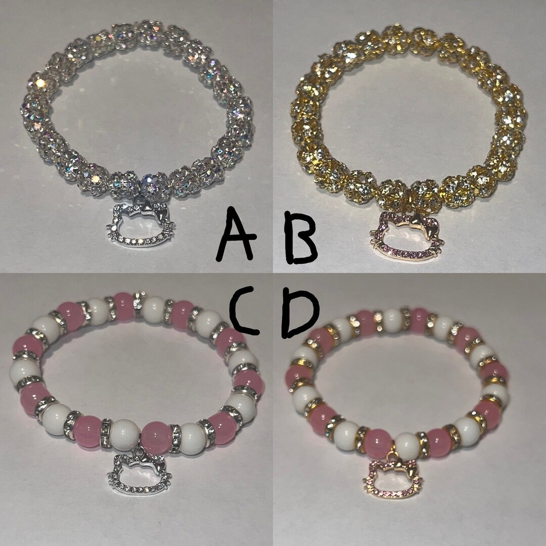 Hello Kitty Bracelets - Etsy
