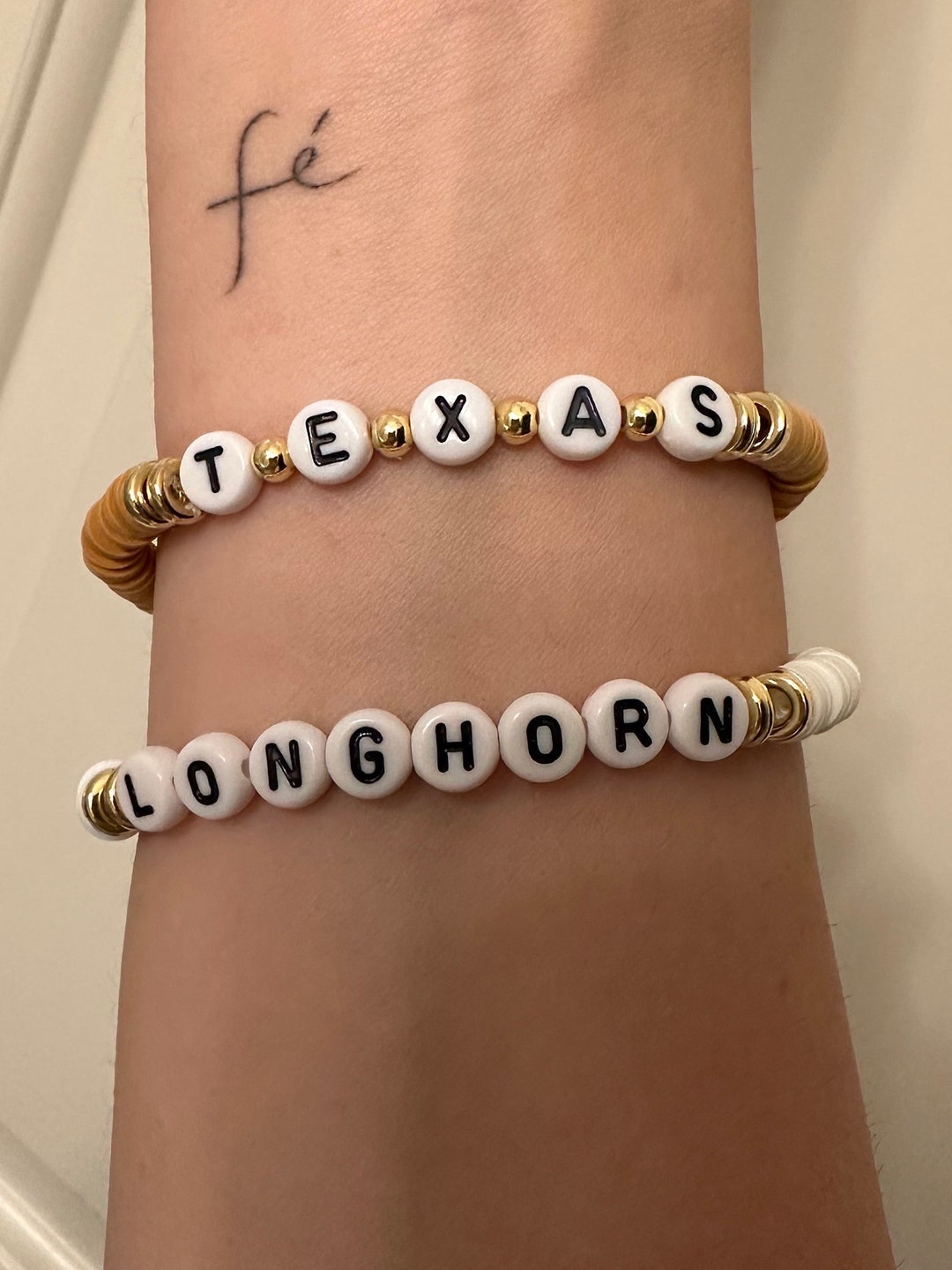 School Name/ Mascot Rubber Bracelet - All Customizable! - Etsy