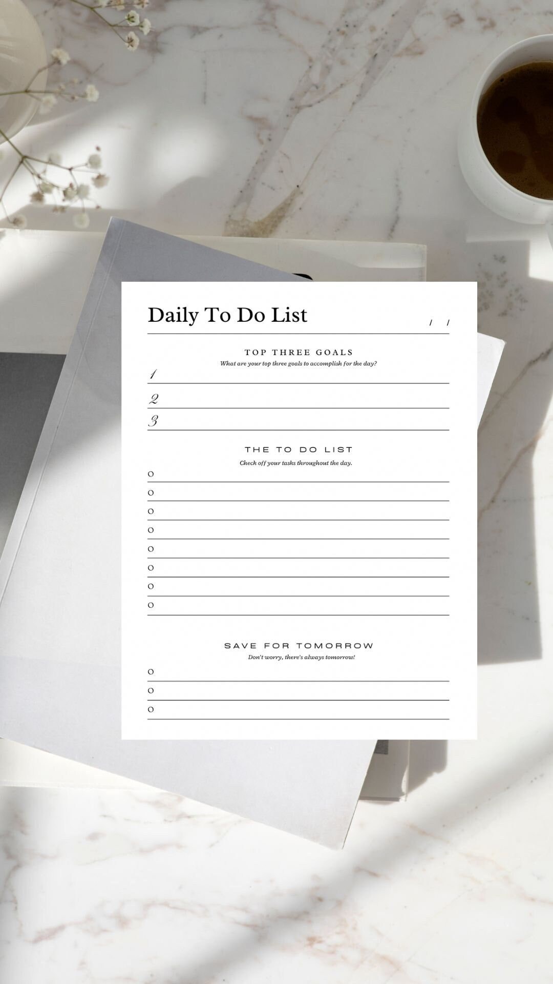 Simple Printable, Digital, Downloadable PDF: TO DO List - Etsy