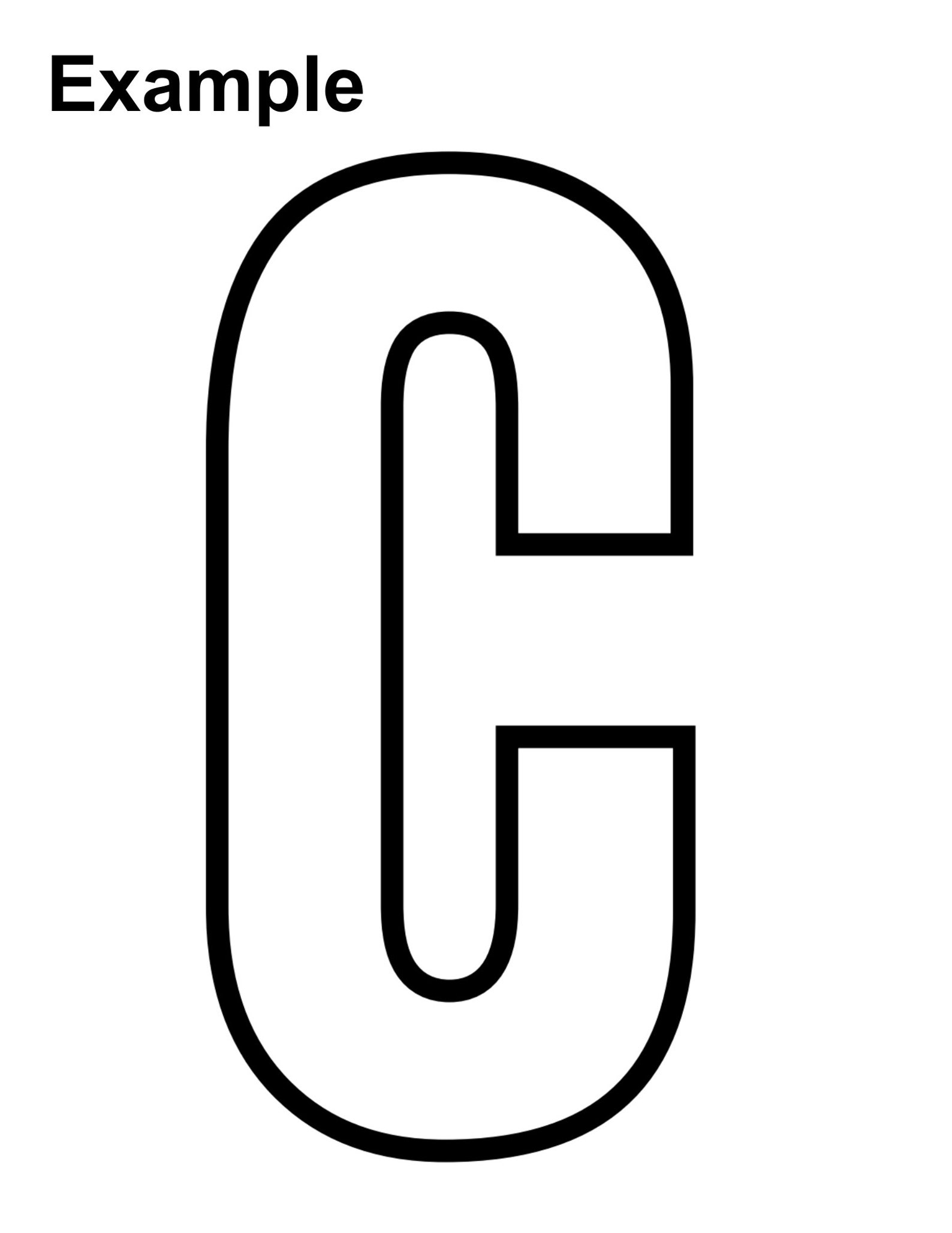 ABC Digital Download Upper Case Letters Coloring Preschool Kindergarten ...