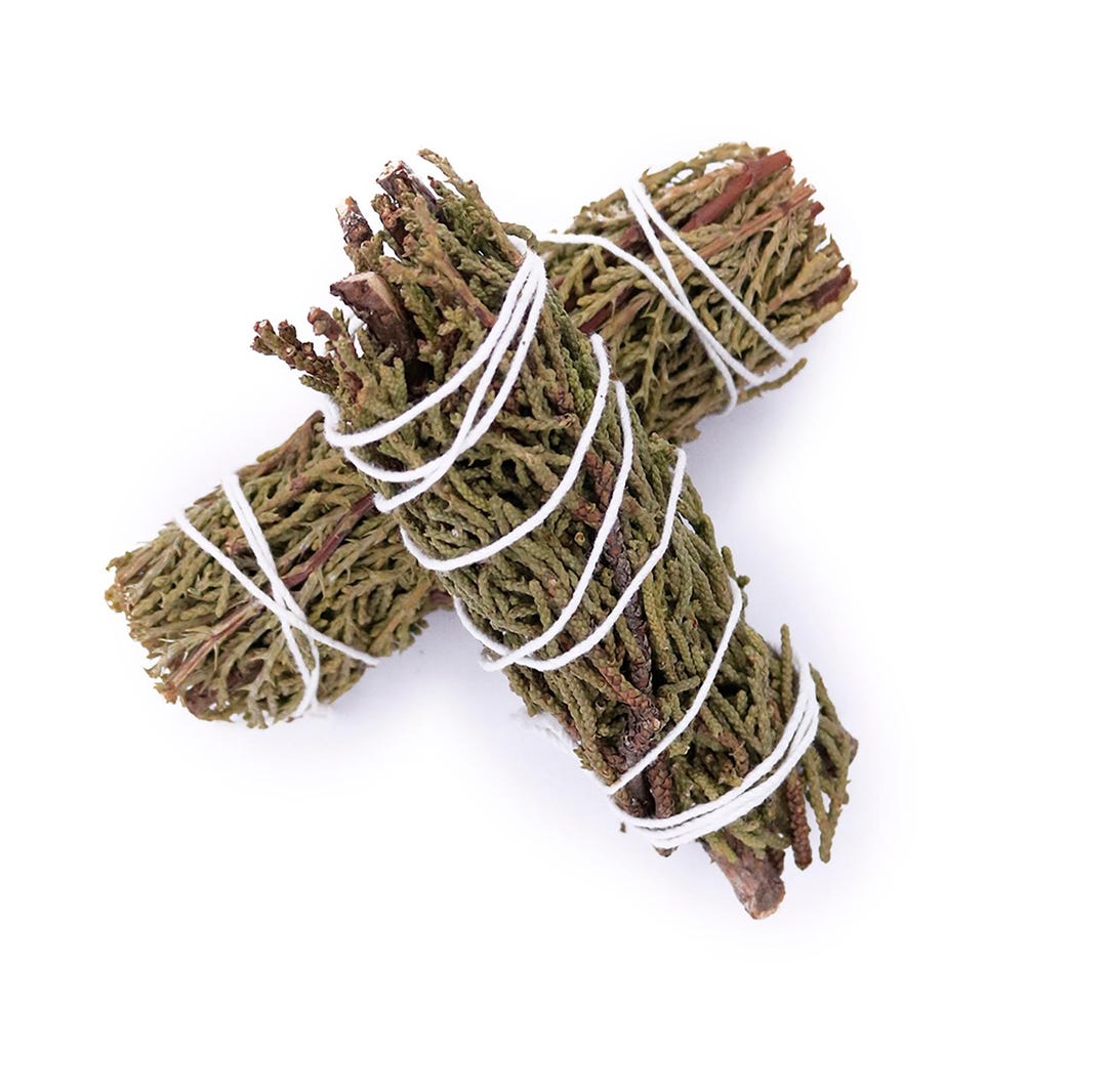 Juniper Smudge Sage Bundle for Cleansing, Meditation & Energy Clearing ...