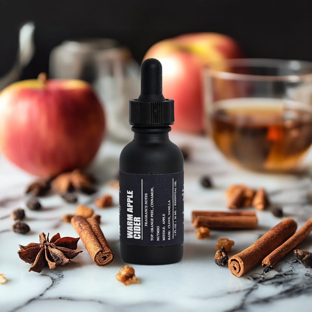 Warm Apple Cider Fragrance Oil for Candles, Soap & Diffusers | Cozy ...