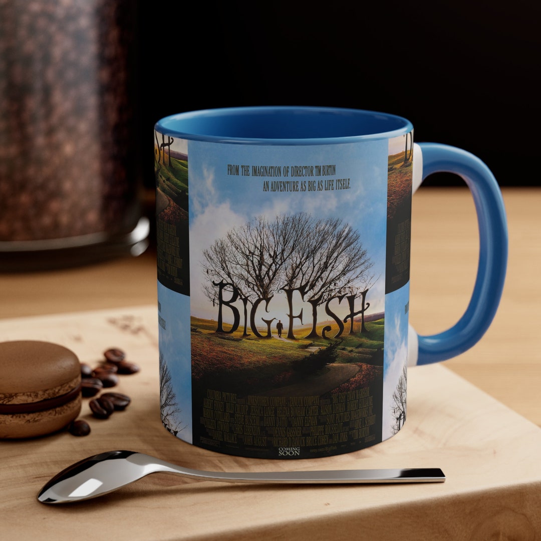 Big Fish Mug, Big Fish Coffee Mug, Big Fish Movie Mug, Coffee Cup ...