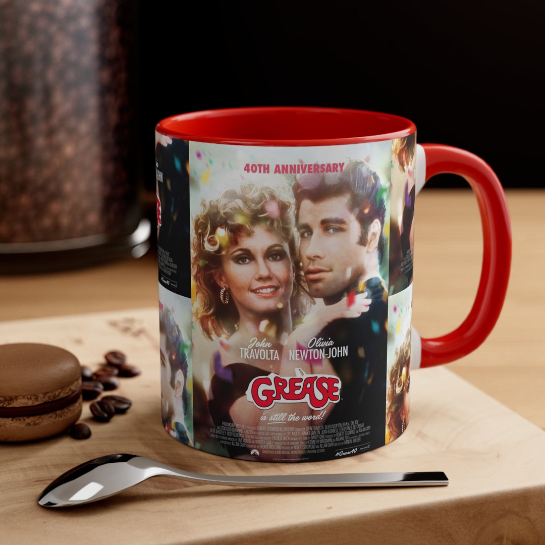 Grease Mug, Grease Coffee Mug, Grease Movie Mug, Coffee Cup, Ceramic ...
