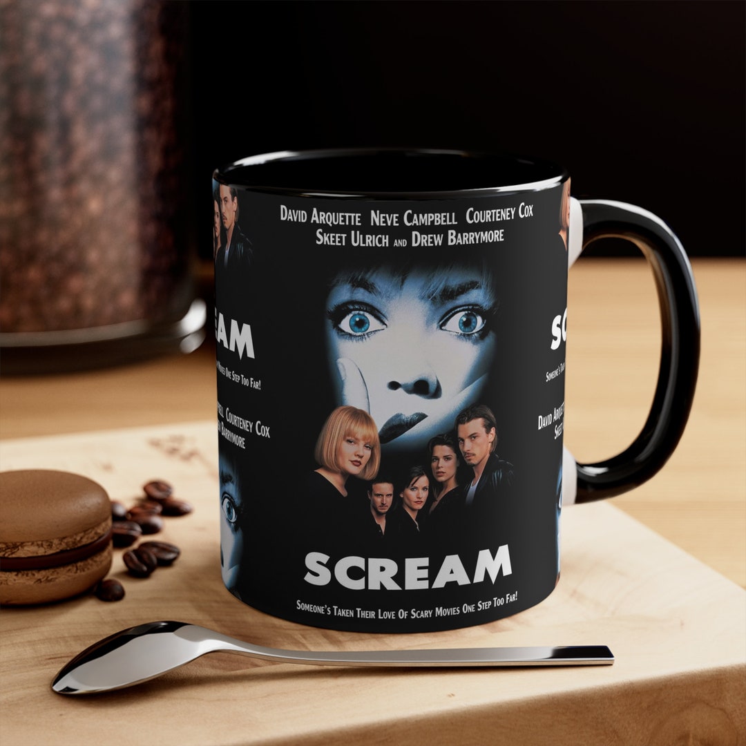 Scream Mug, Scream Coffee Mug, Scream Movie Mug, Coffee Cup, Ceramic ...