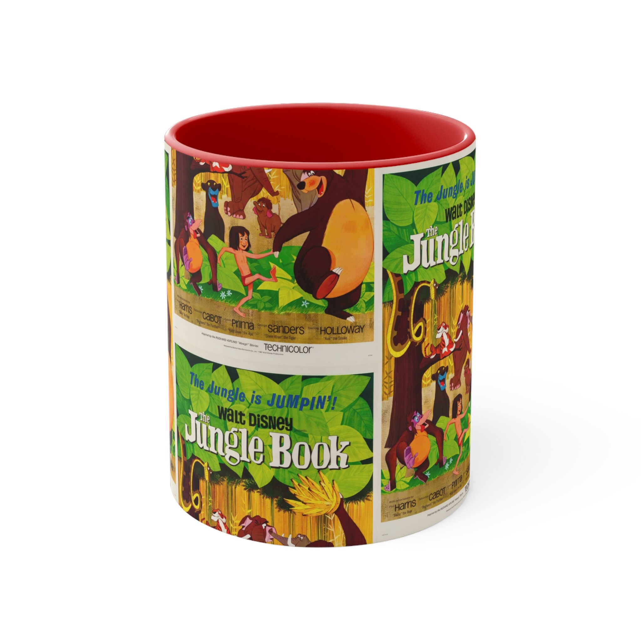 The Jungle Book Mug, the Jungle Book Coffee Mug, Disney Movie Mug, Coffee Cup, Ceramic Mug ...