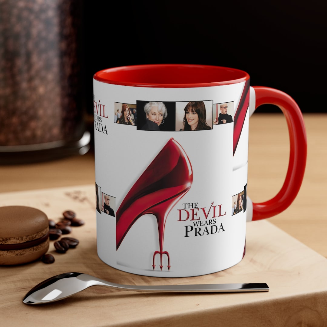The Devil Wears Prada Mug, the Devil Wears Prada Coffee Mug, Movie Mug ...
