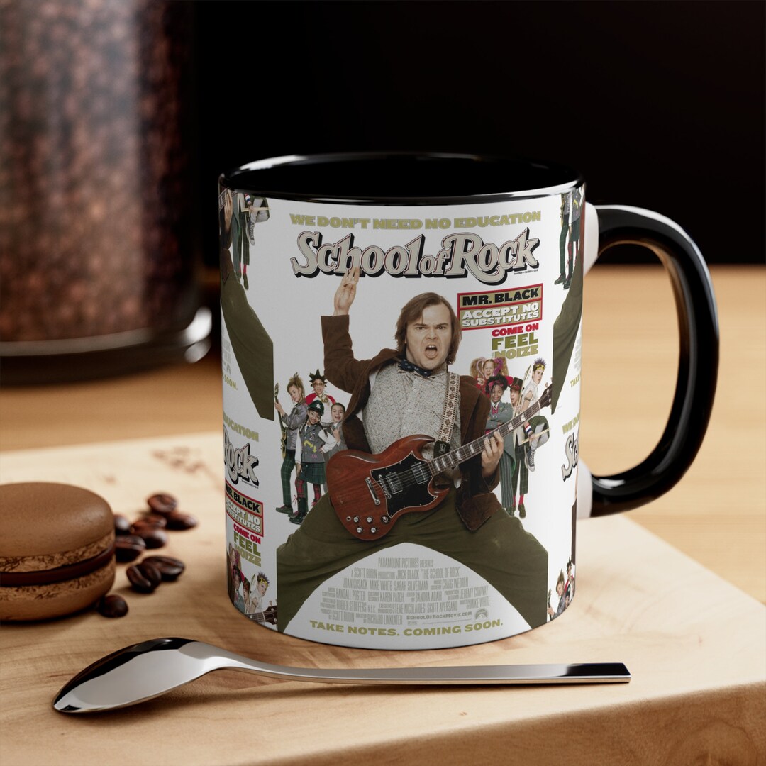 School of Rock Mug, School of Rock Coffee Mug, School of Rock Movie Mug ...