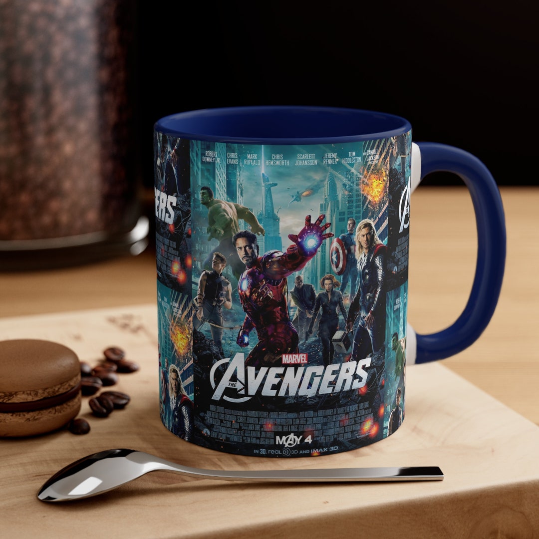 The Avengers Mug, the Avengers Coffee Mug, Marvel Movie Mug, Coffee Cup ...